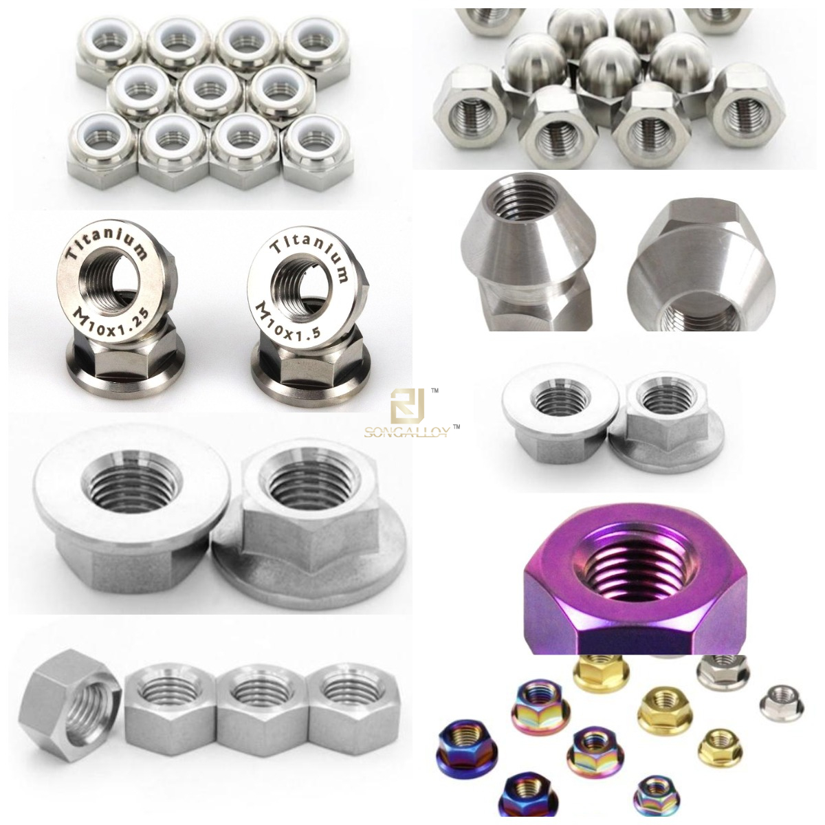 Titanium Nuts - Buy Titanium Hex Nut, Titanium hexagon nut, titanium ...